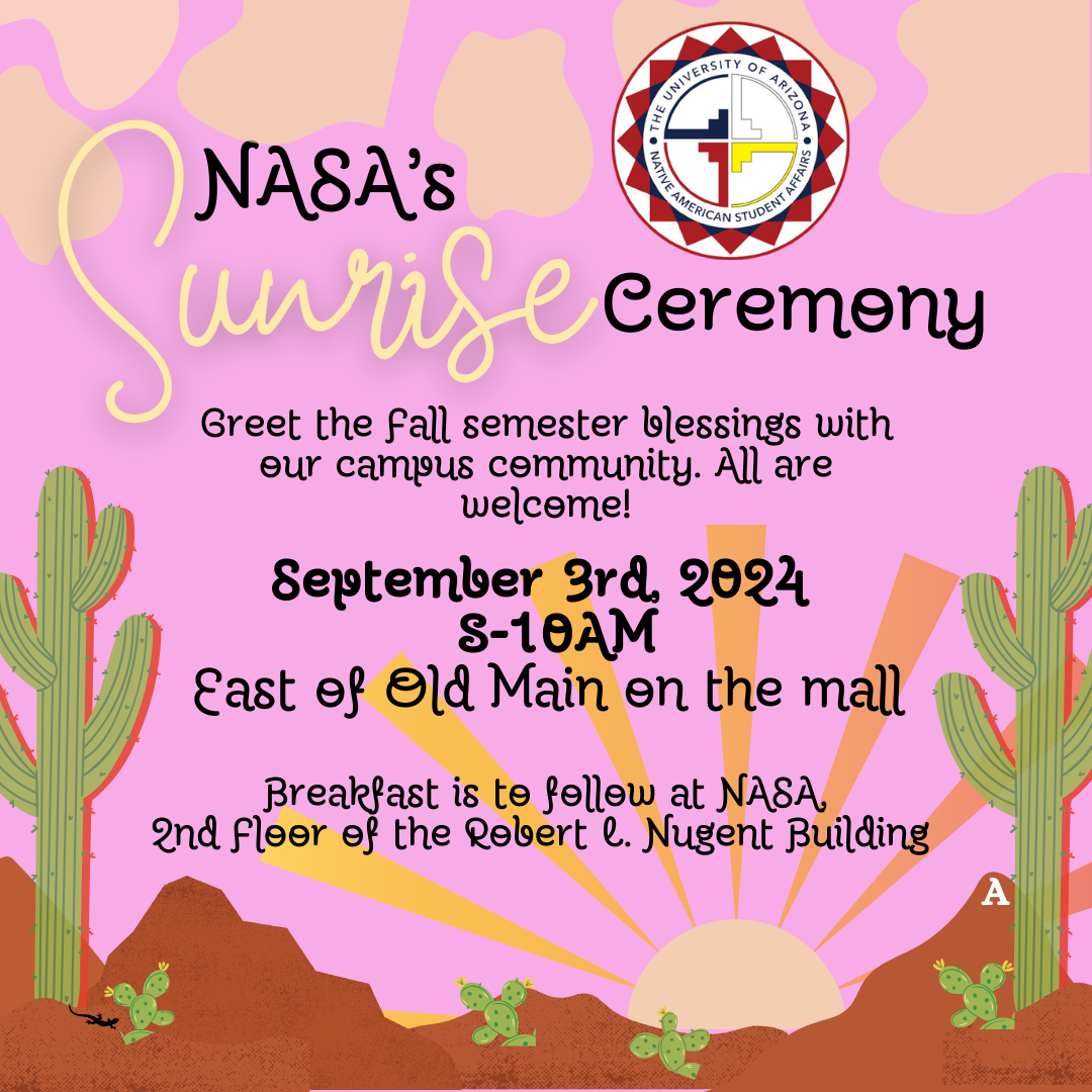 NASA's Sunrise Ceremony | Native American Advancement, Initiatives, and ...