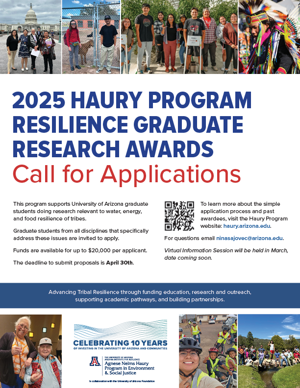 Call for Applications now open for 2025 Resilience Graduate Research ...