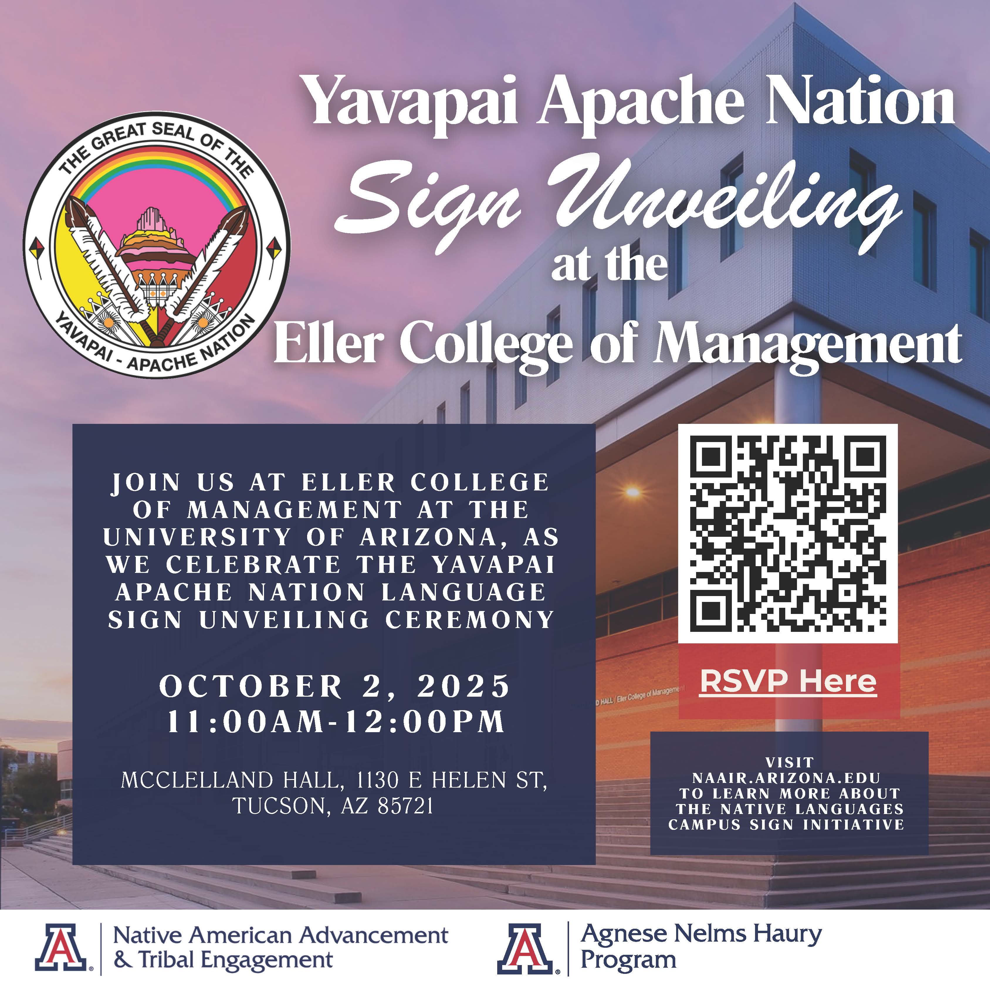 Yavapai Apache Nation Sign Unveiling | Native American Advancement ...